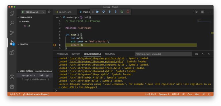 Visual Studio Code C/C++/Fortran with Multiple Source Files – iRASPA