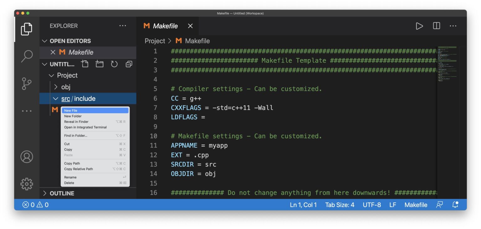 Visual Studio Code C/C++/Fortran with Multiple Source Files – iRASPA
