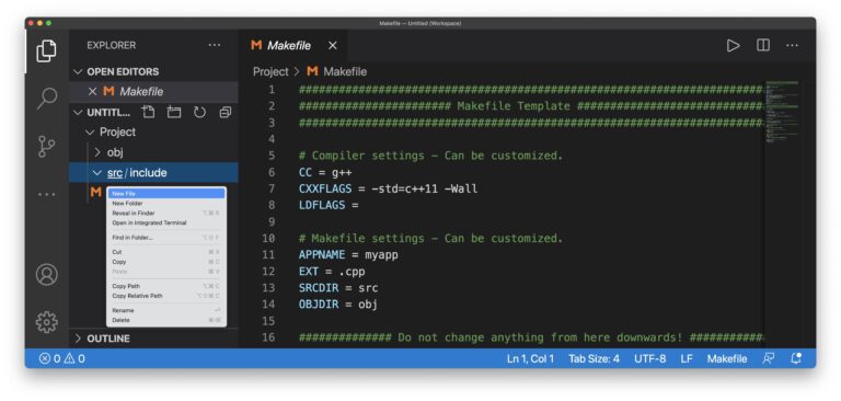 Visual Studio Code C/C++/Fortran with Multiple Source Files – iRASPA